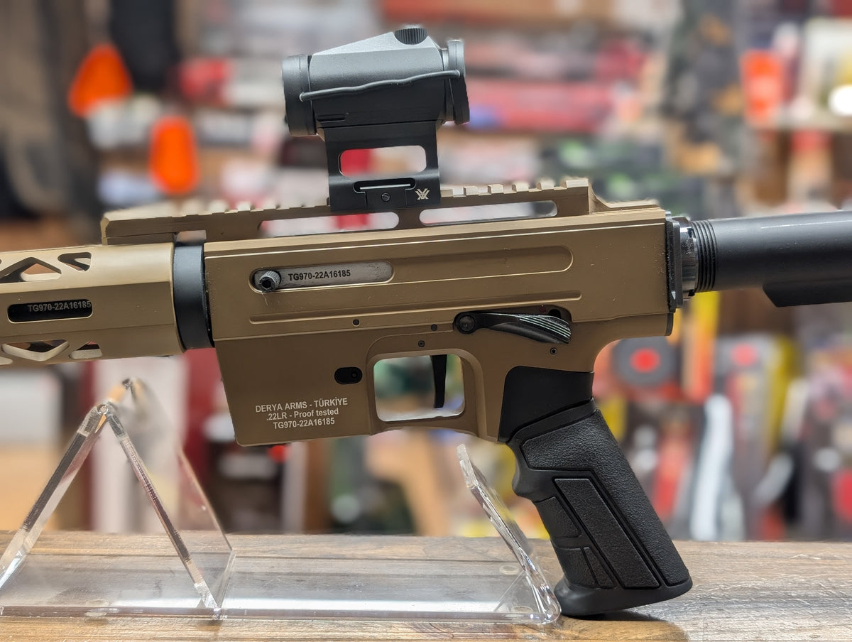 Derya TM22 22LR w/Vortex Crossfire Red Dot (used) – Hunters ...
