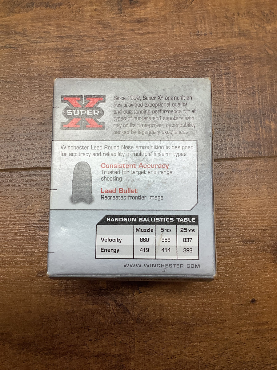 Winchester Super-X Target 45 Colt, 255 Gr, 860 fps – Hunters ...