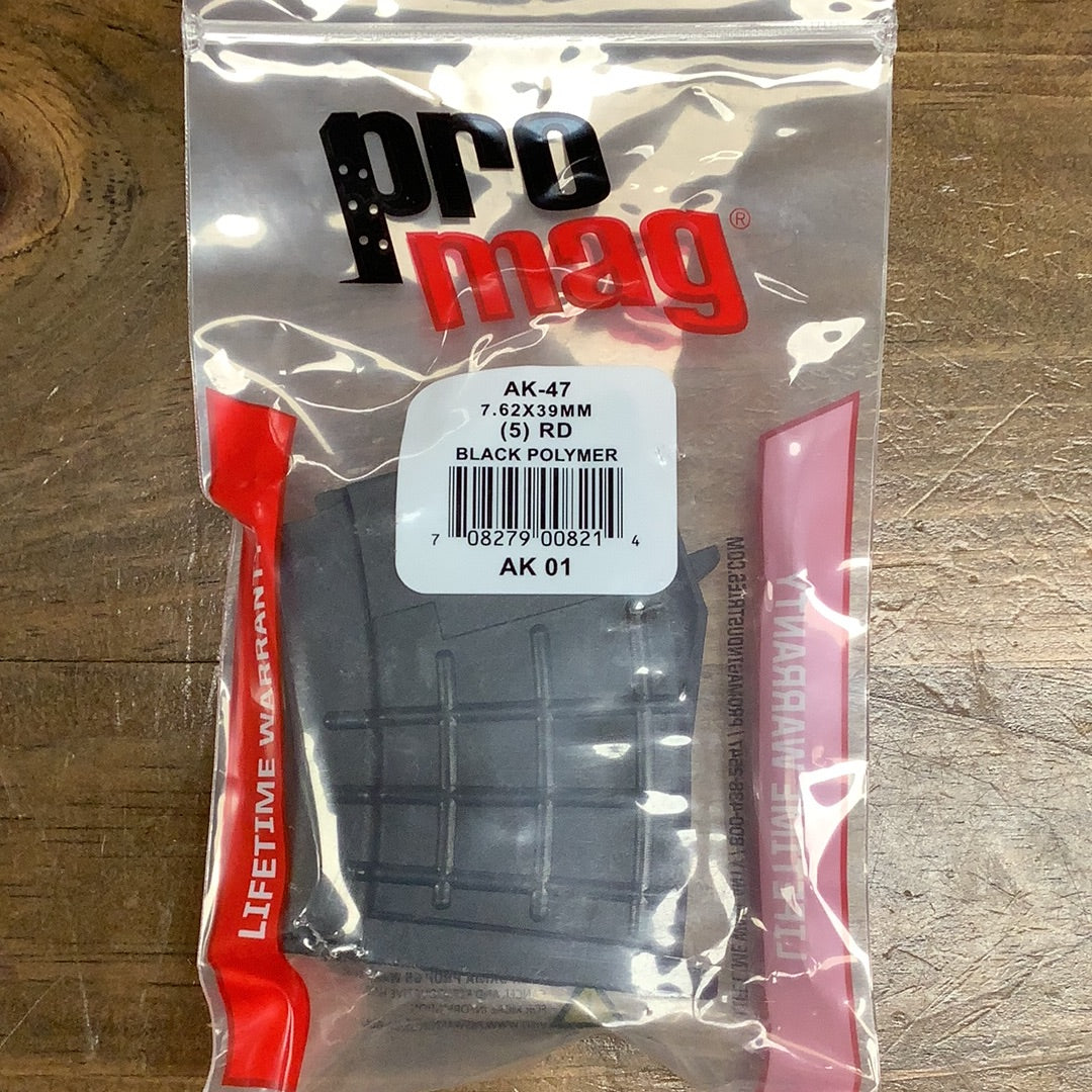 PRO MAG AK-47 7.62X39MM (5) RD BLACK POLYMER – Hunters Headquarters Canada