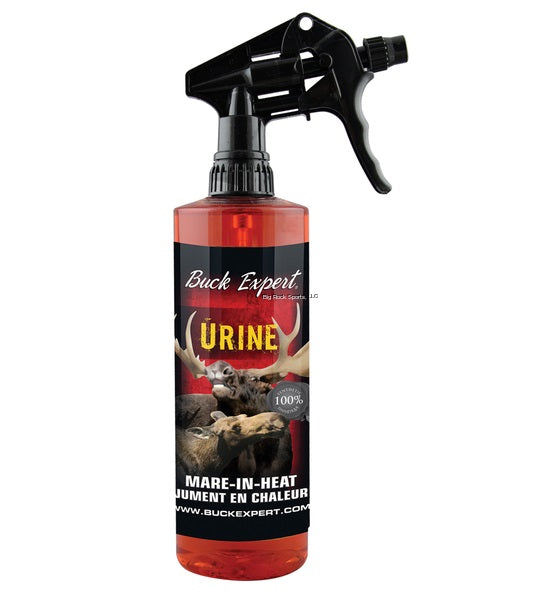Buck Expert Synthetic Moose Urine, Mare-In-Heat, 500Ml/16Oz – Hunters ...