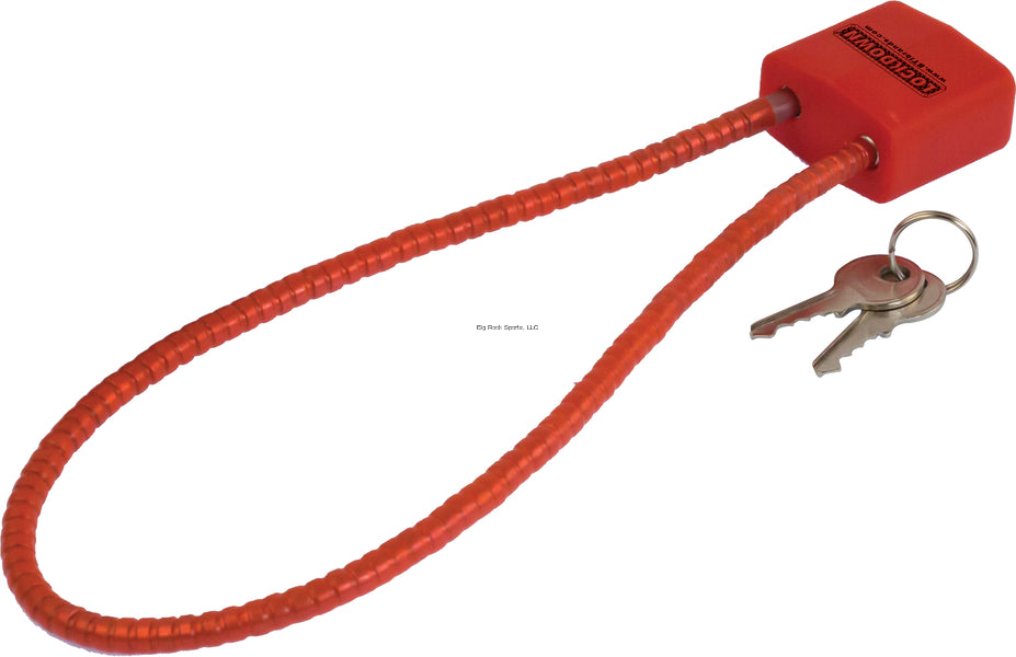 Lockdown 15" Cable Trigger Lock (green) – Hunters Headquarters Canada