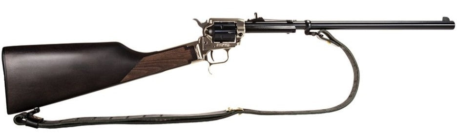HERITAGE ROUGH RIDER RANCHER CARBINE NICKEL / BLACK .22 LR – Hunters ...