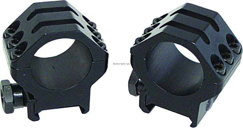 Weaver 48356 Six-Hole Tactical-Style Scope Rings, 30mm, Med- Matte ...