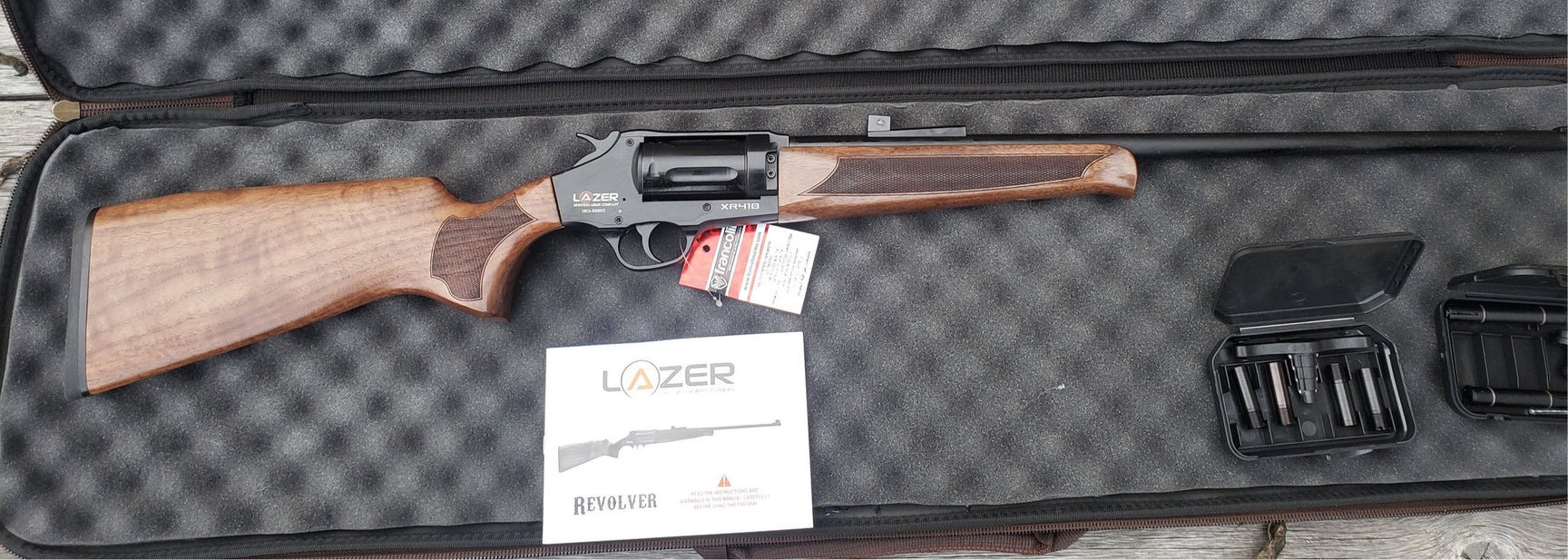Lazer Arms XR410 Revolver .410ga – Hunters Headquarters Canada