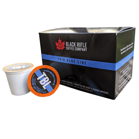 BRCC THIN BLUE LINE COFFEE ROUNDS – Hunters Headquarters Canada
