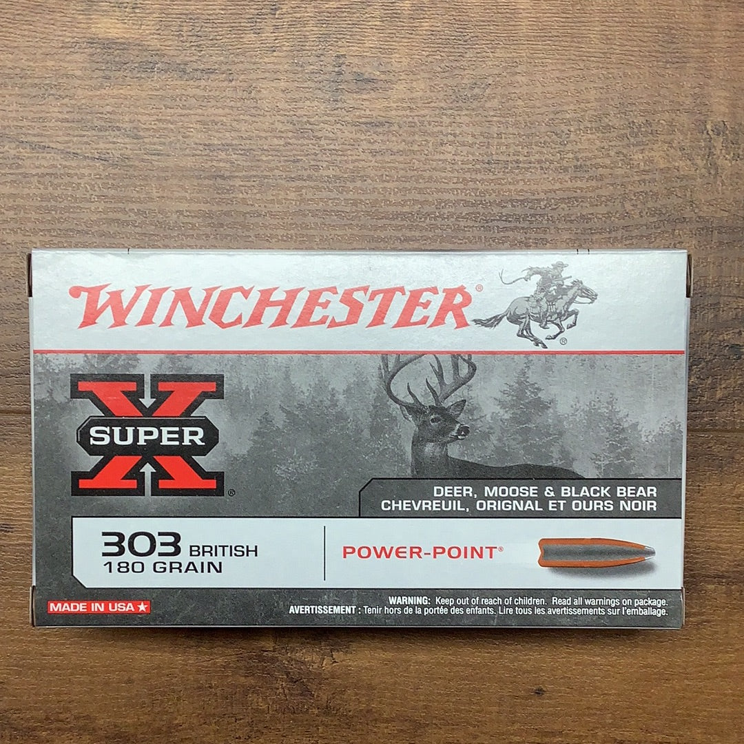 Winchester X303B1 Super-X Rifle Ammo 303 BRIT – Hunters Headquarters Canada