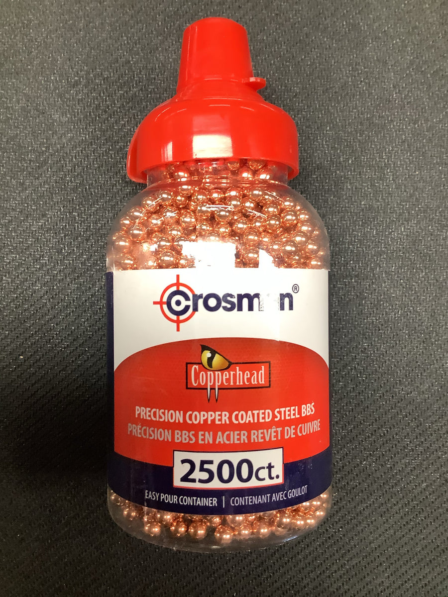 Crosman Copper Coated BBS 2500 count – Hunters Headquarters Canada