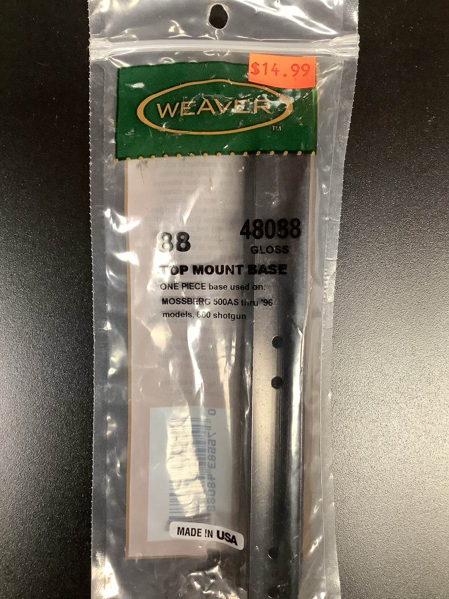 Weaver 88 48088 Mossberg 500 Scope Mount Base – Hunters Headquarters Canada