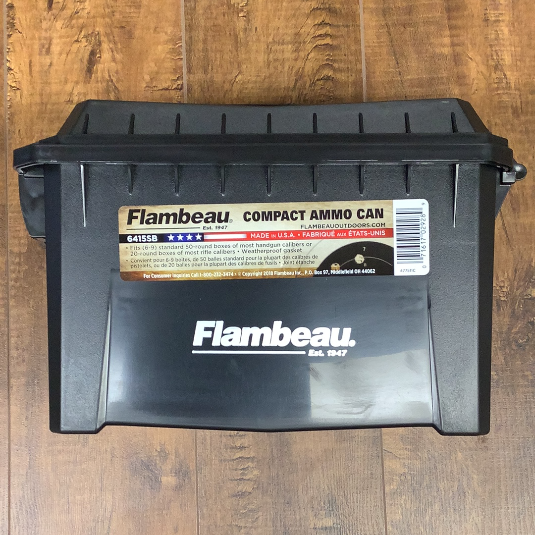 Flambeau Plastic Ammo Can – Hunters Headquarters Canada