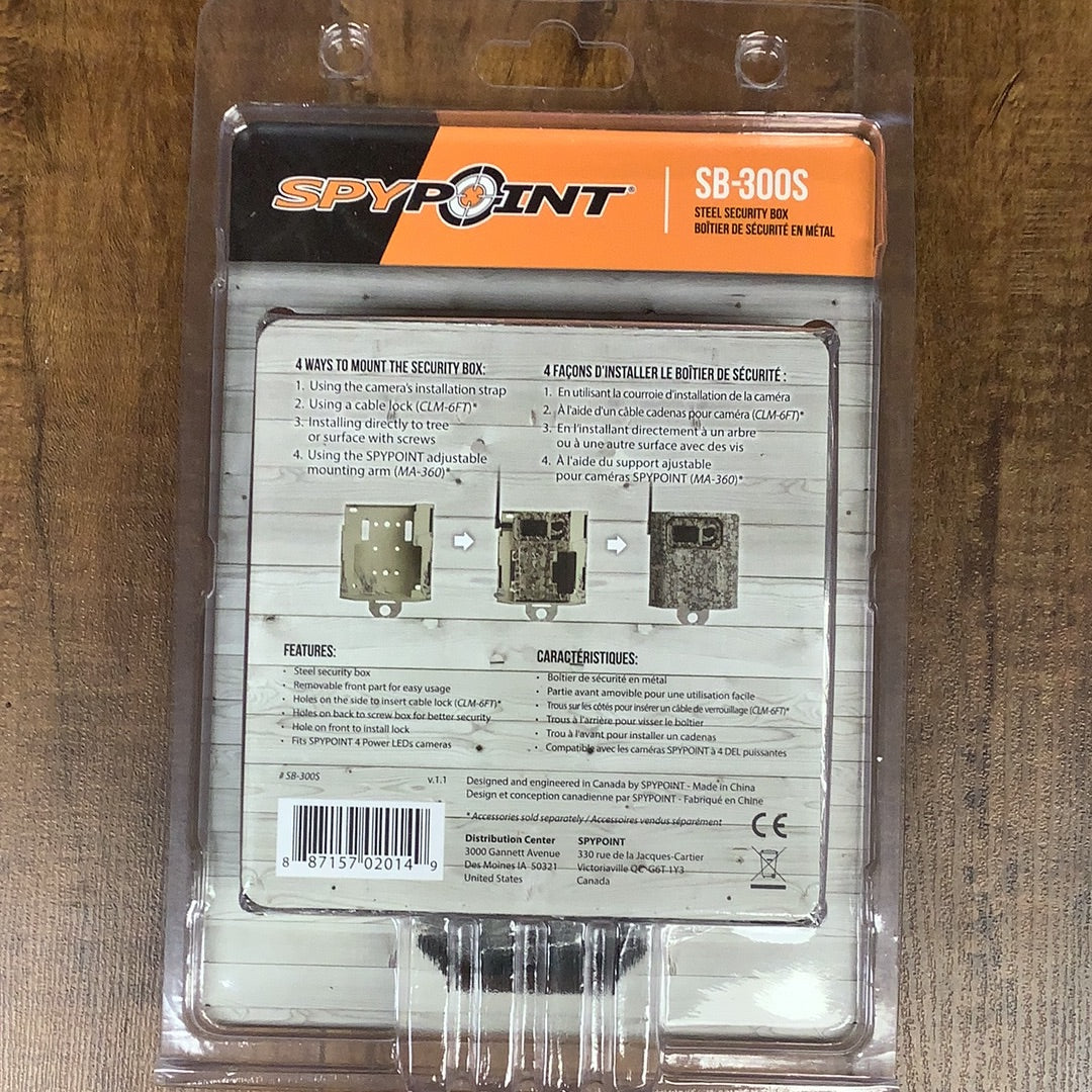 Spypoint Camera Steel Security Box – Hunters Headquarters Canada