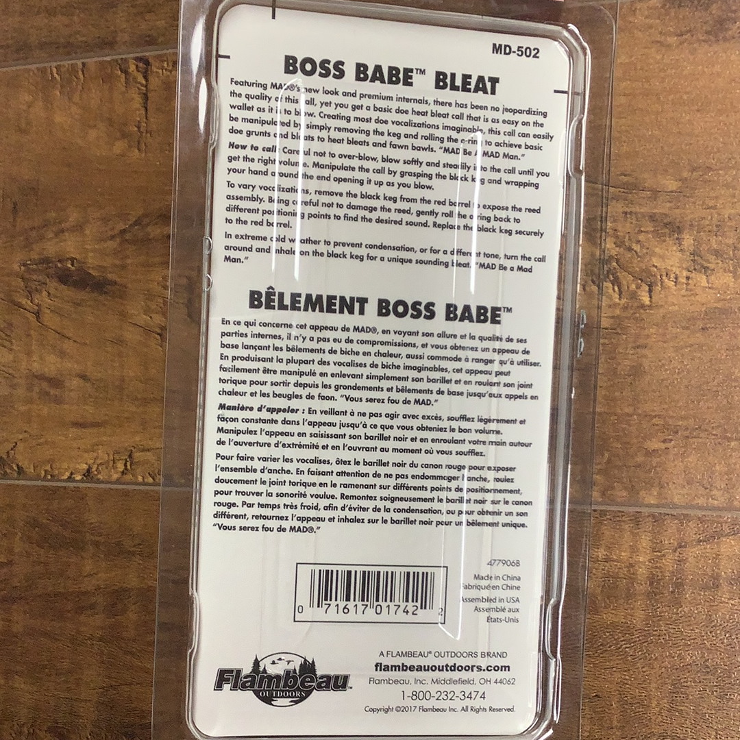 Boss Bait Bleat – Hunters Headquarters Canada