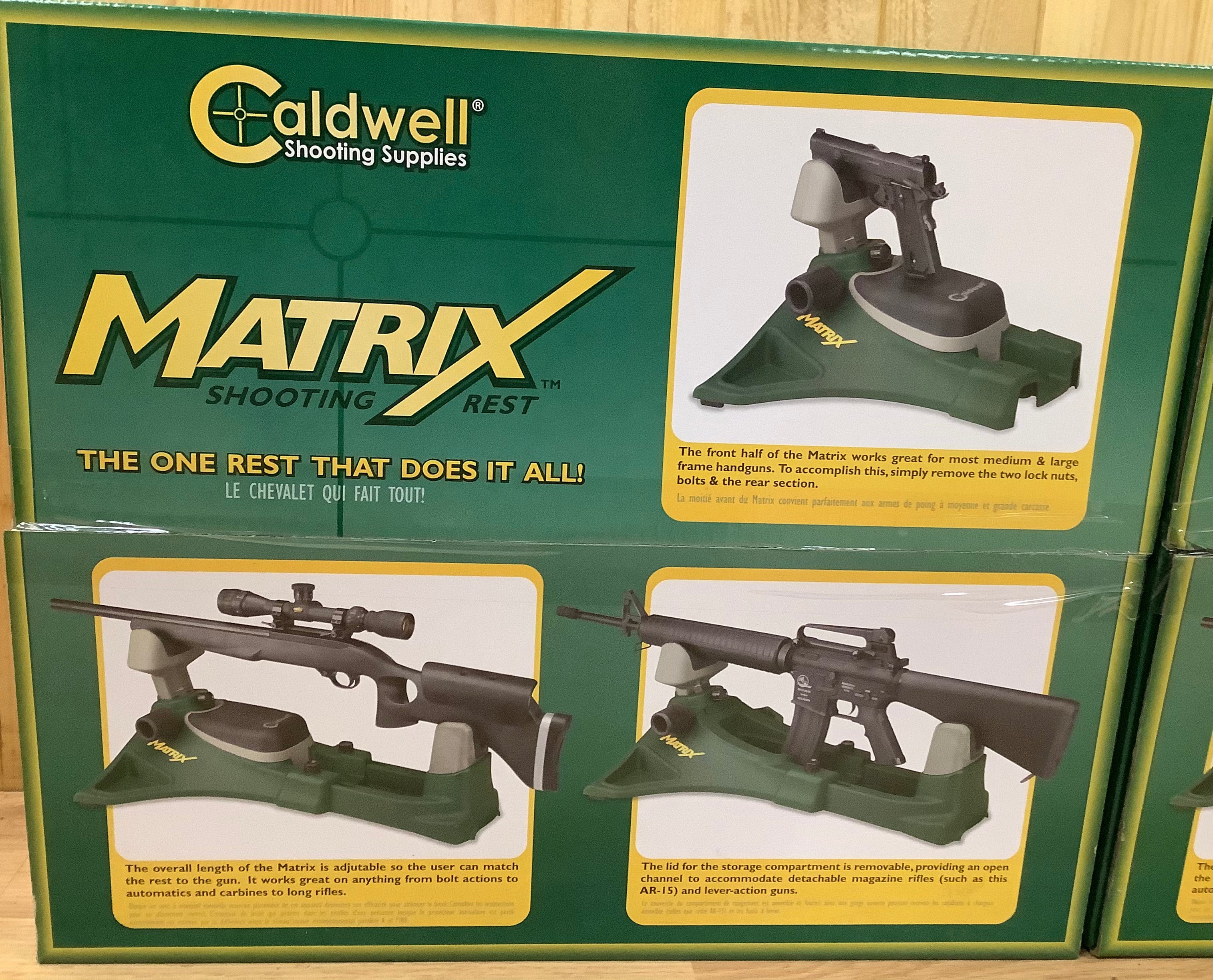 Caldwell Matrix Shooting Rest – Hunters Headquarters Canada