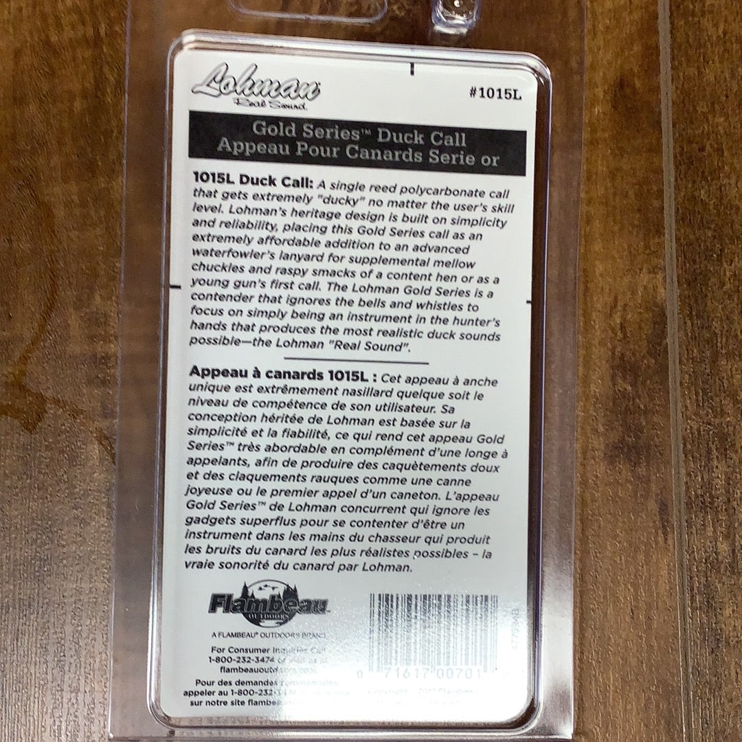 Lohman gold series duck call – Hunters Headquarters Canada