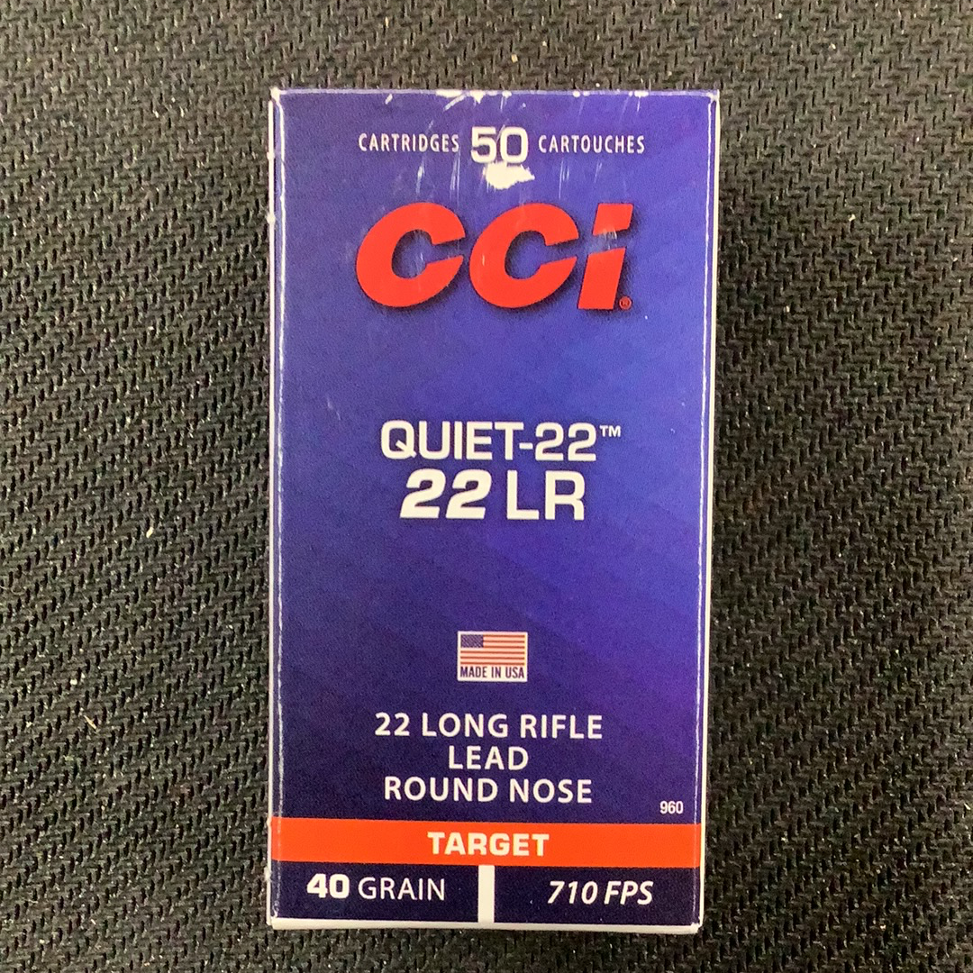 CCI Quiet .22 lr 40gr – Hunters Headquarters Canada