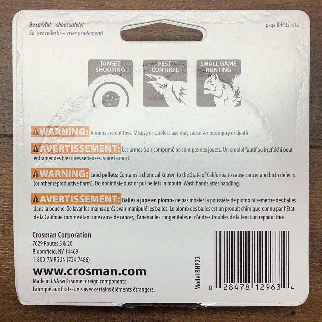 Benjamin .22 cal hunting pellets – Hunters Headquarters Canada