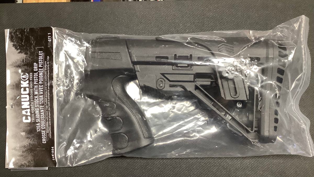 Canuck 12ga Sliding Stock w/Pistol Grip – Hunters Headquarters Canada