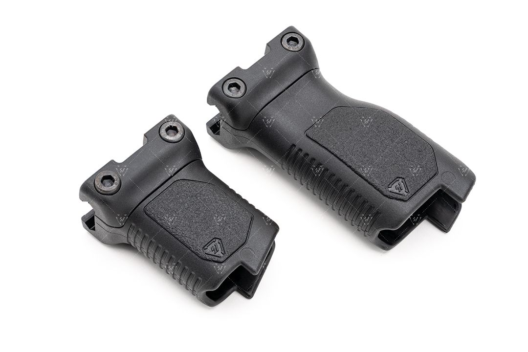 Strike Ind Angled Forward Grip for picatinny rail - long, black ...
